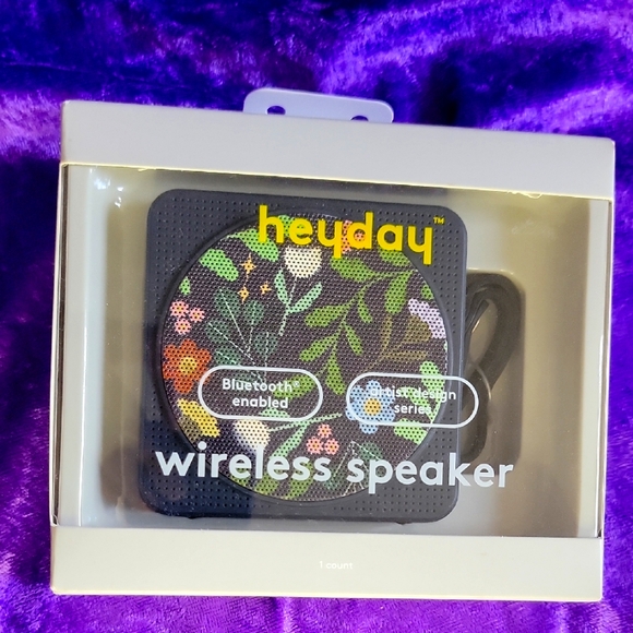 heyday | Portable Audio & Video | Heyday Floral Wireless Speaker Selaed ...